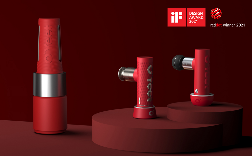 OYeet Awarded 2021 iF and red dot Product Design Awards