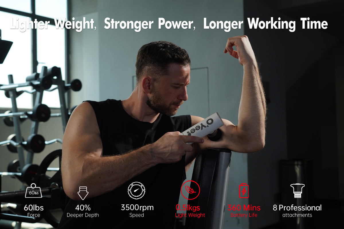 OYeet NEX PRO II Massage Gun - Gray